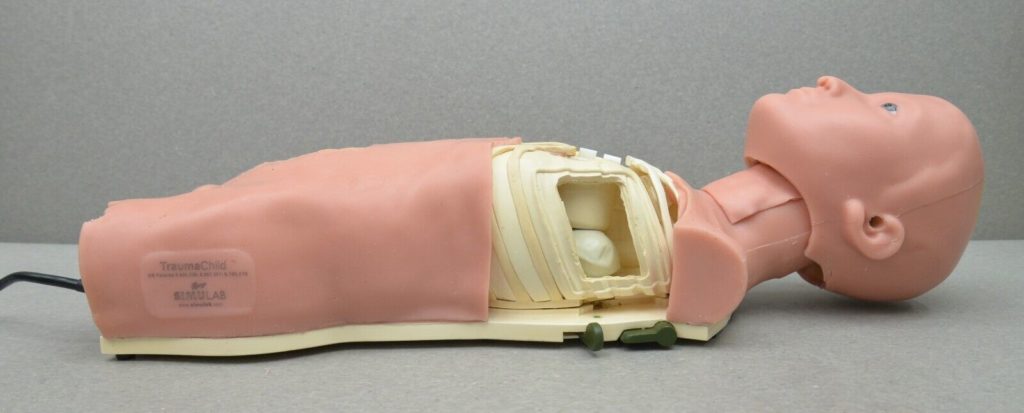 Simulab TraumaChild Pediatric Surgical Simulator TCPP-11 W/ Case ...