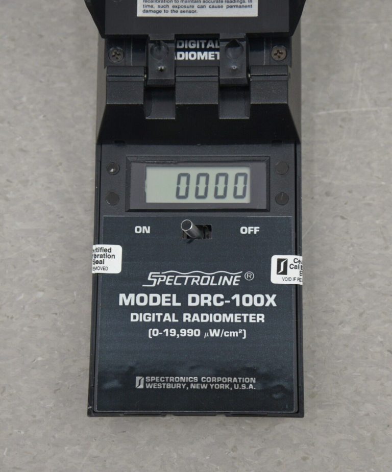 Spectroline DRC-100X Digital Radiometer/Photometer W/ DIX-365 & DIX-254 ...