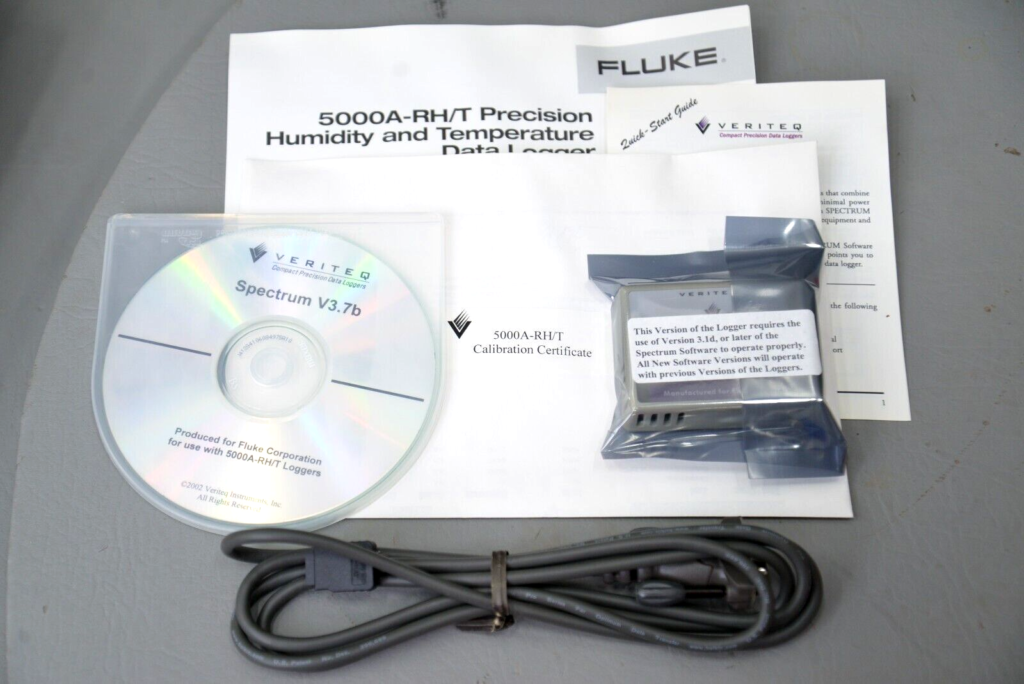 Spectrum V3.7b Fluke Humidity Recorder Temperature Logger Use With ...