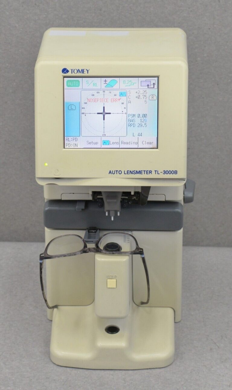 Tomey TL-3000B Automated Lensometer – Rhino Trade LLC