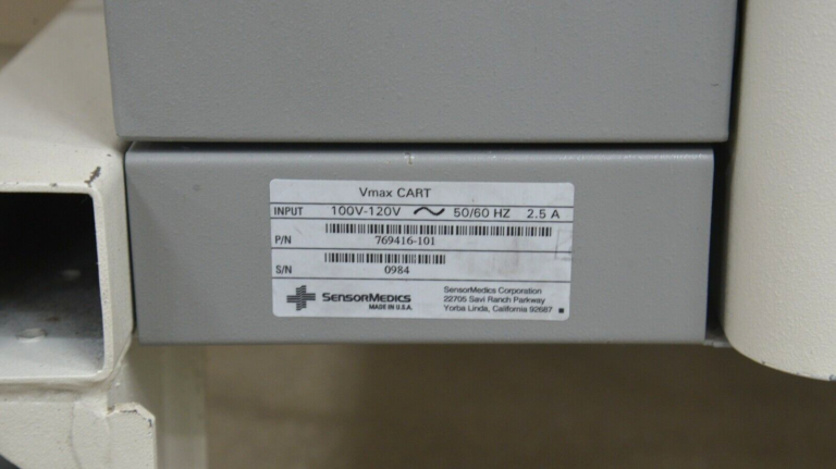 Viasys Encore VMAX20C Analyzer Unit w/ VMAX Cart & Accessories – Rhino ...