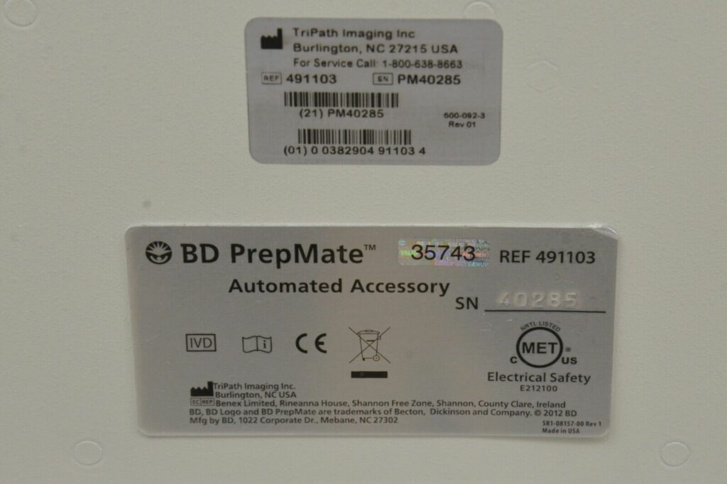 BD PrepMate Automated Accessory Cellular Enrichment System 491103 Tri-Path – Rhino Trade LLC