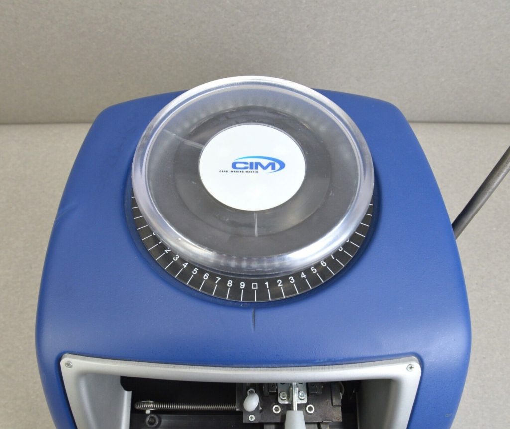 CIM Card Imaging Master M10 Manual Debosser Dog Tag Machine – Rhino Trade LLC