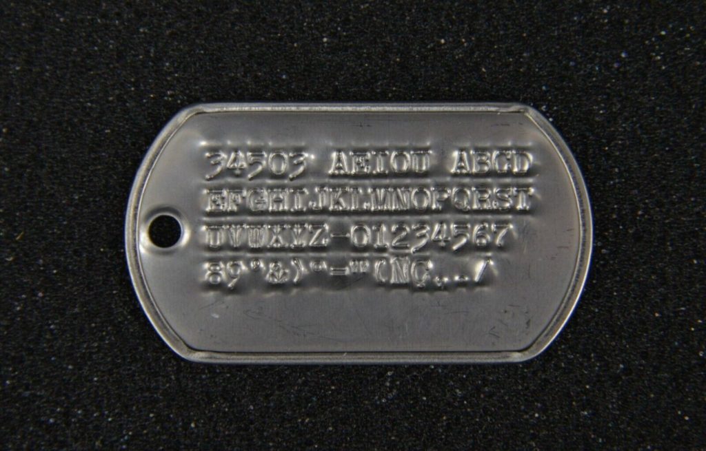 CIM Card Imaging Master M10 Manual Debosser Dog Tag Machine – Rhino ...