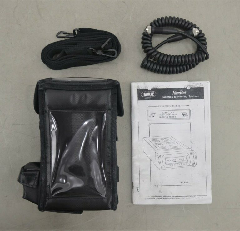 Canberra NRC ADM300 Multi-Function Survey Meter Geiger Counter Radiac ...