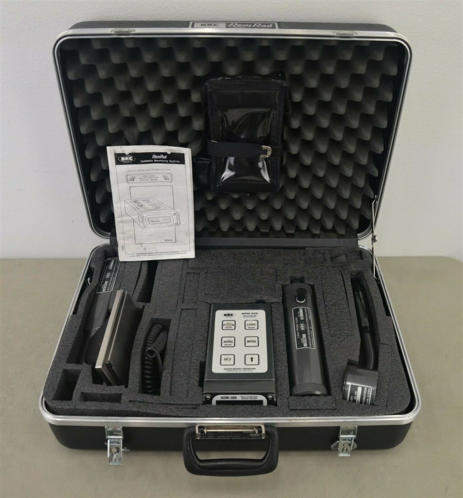 Canberra NRC ADM300 Multi-Function Survey Meter Geiger Counter Radiac ...