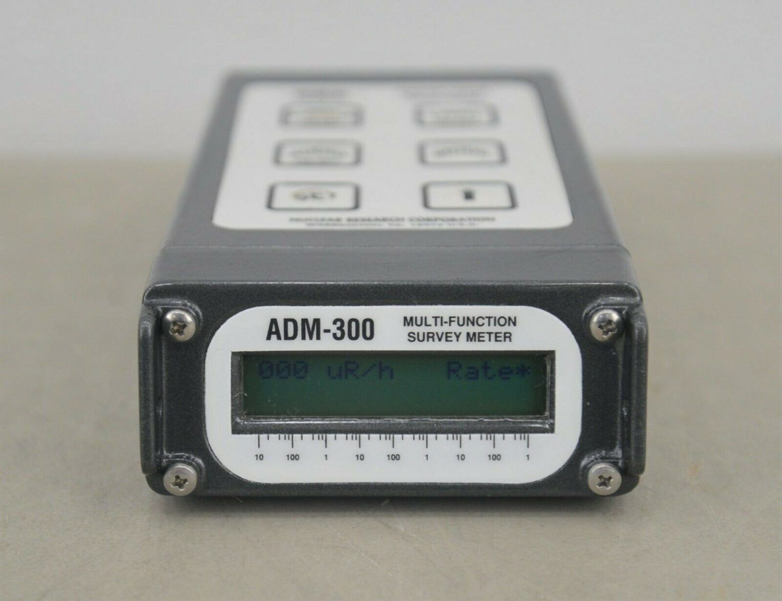Canberra NRC ADM300 Multi-Function Survey Meter Geiger Counter Radiac ...