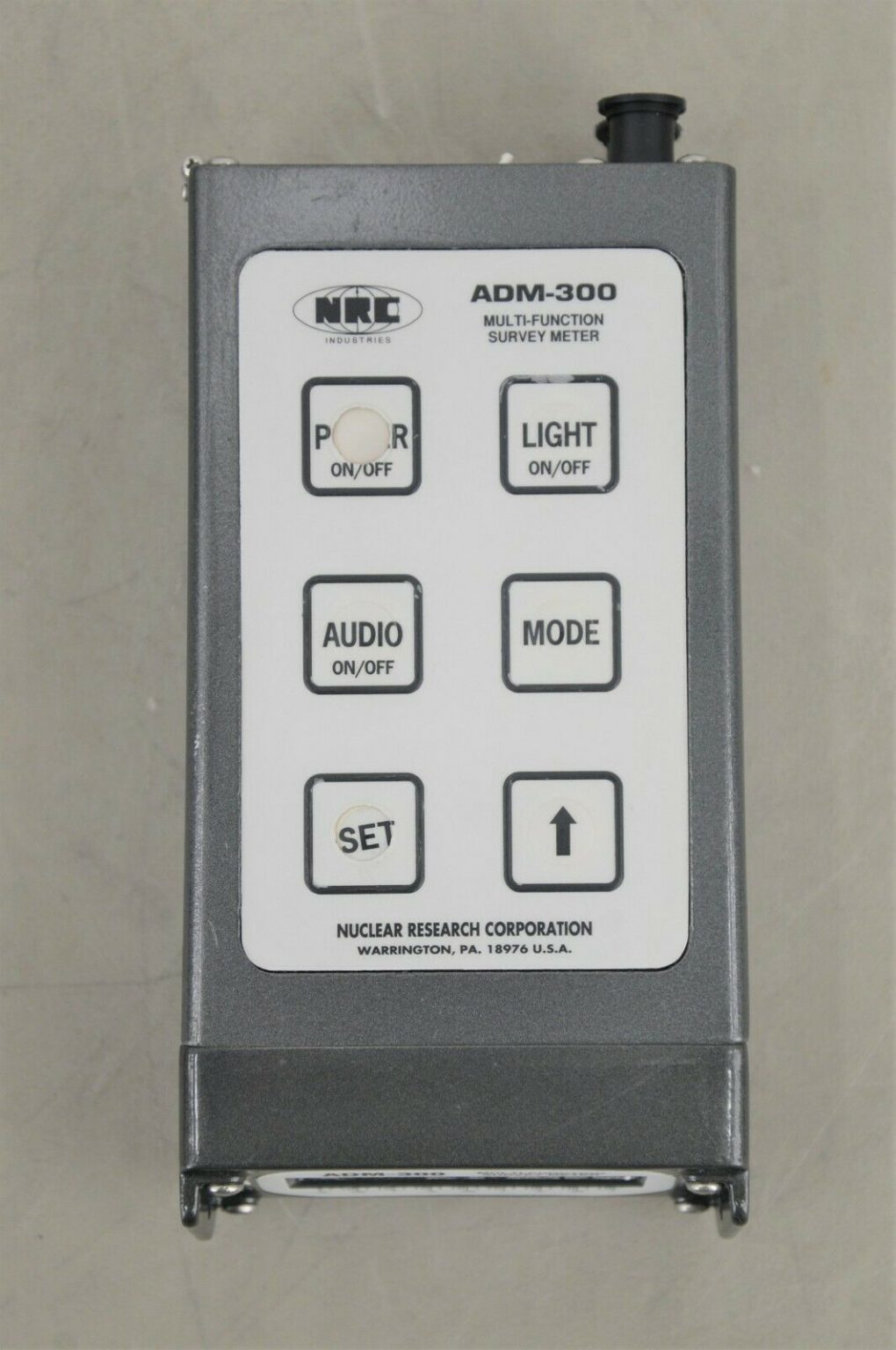 Canberra NRC ADM300 Multi-Function Survey Meter Geiger Counter Radiac ...