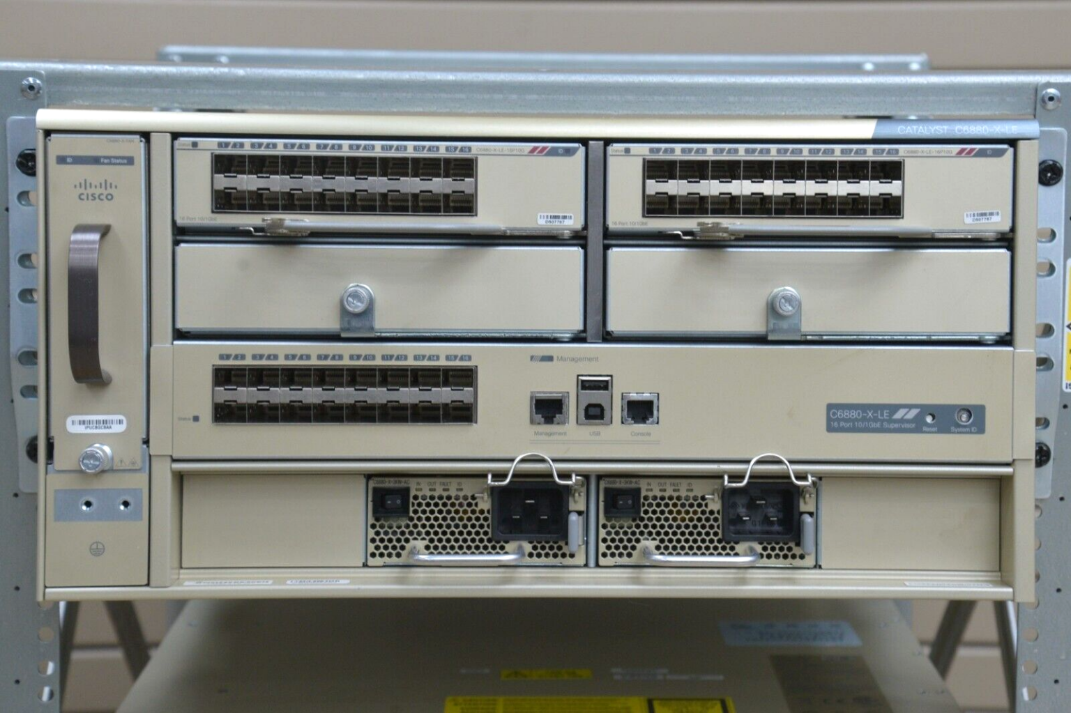 Cisco Catalyst C6880-X-LE Series Chassis – Rhino Trade LLC