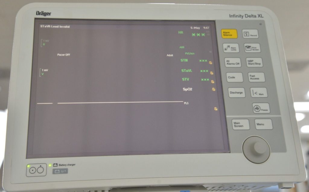 Drager Fabius Anesthesia Machine 8604700-47 MS18596 Infinity Delta XL ...