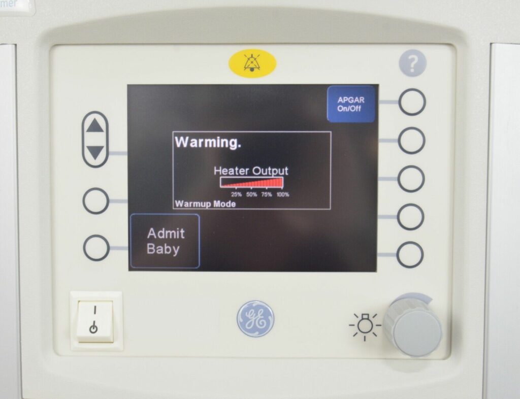 GE Healthcare Panda Freestanding Warmer 1504 Bag & Mask System W ...