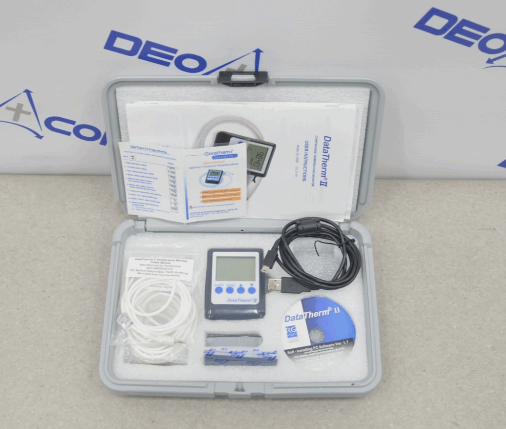 Geratherm DataTherm II KD-2300 W/ Belmont Buddy Lite & Zoll Power ...