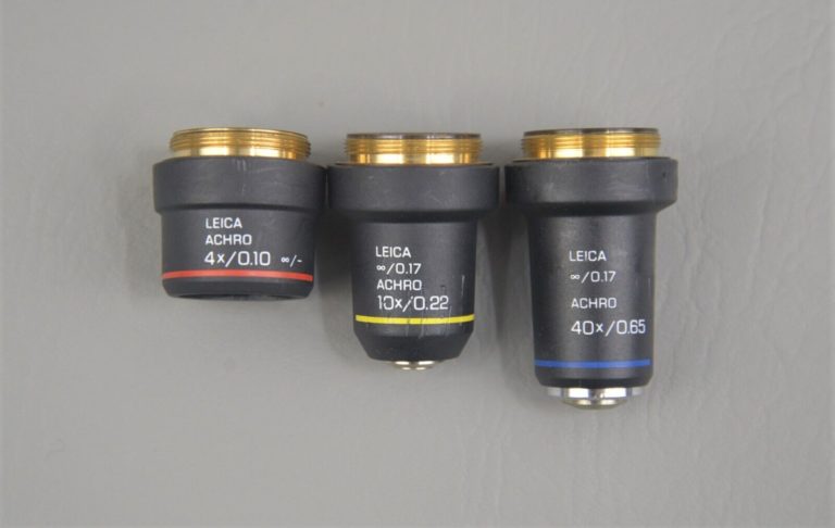 Leica DME Upright Compound Binocular Microscope w/ 4x 10x 40x ...