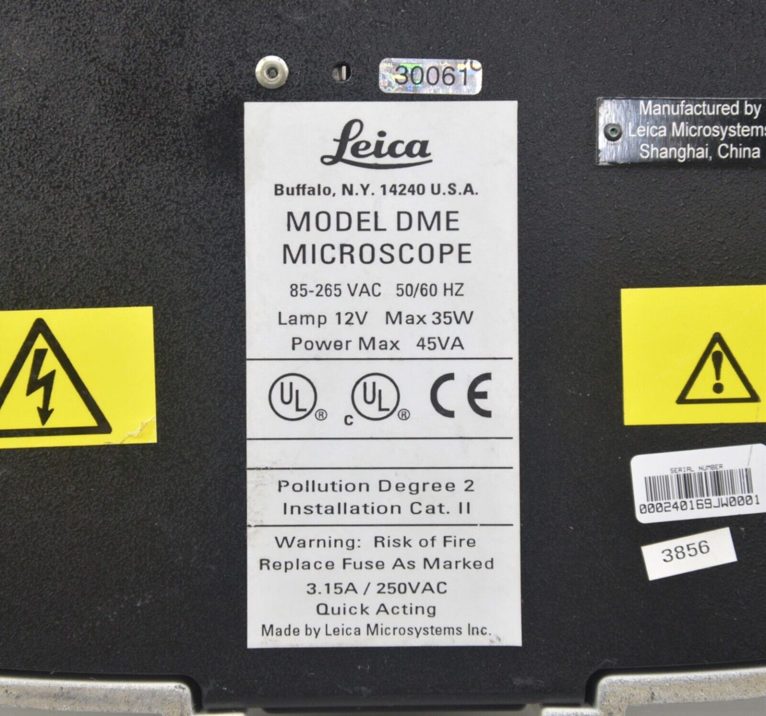 Leica DME Upright Compound Binocular Microscope w/ 4x 10x 40x ...