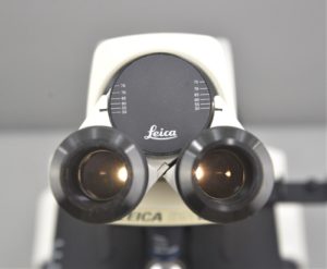 Leica DME Upright Compound Binocular Microscope w/ 4x 10x 40x ...