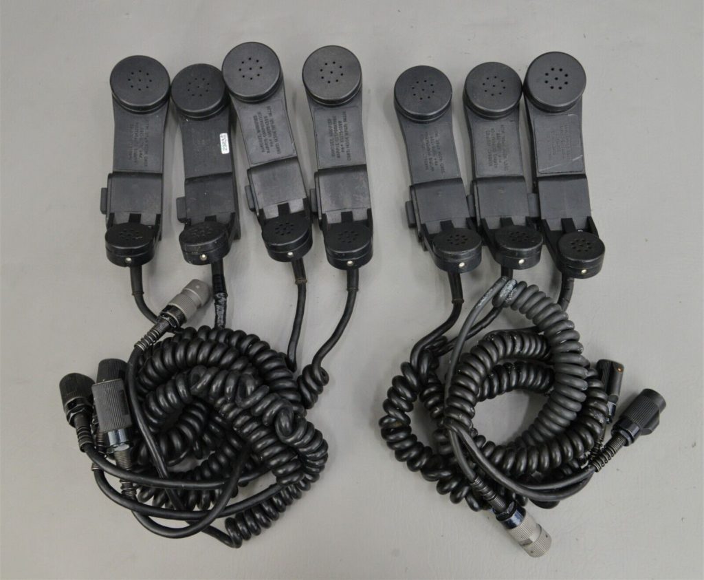 Lot of 7 Harris Corporation Handset P/N 10075-1399 – Rhino Trade LLC