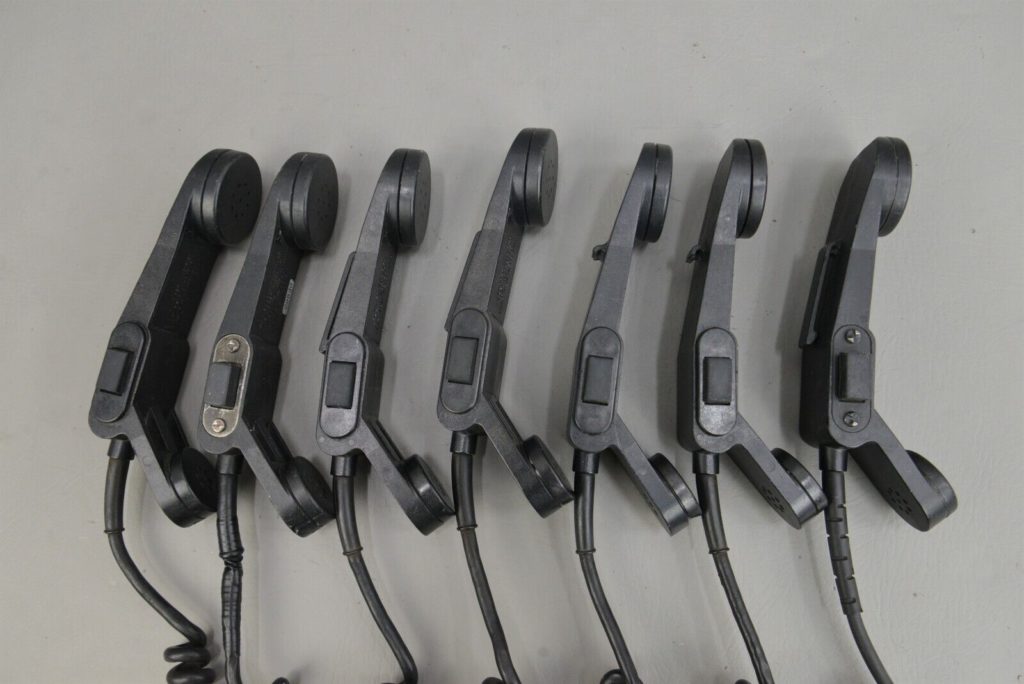 Lot of 7 Harris Corporation Handset P/N 10075-1399 – Rhino Trade LLC