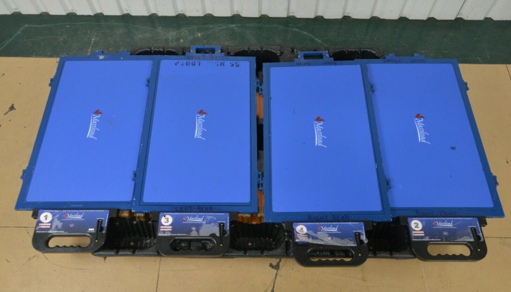 Massload Wireless Ultraslim Wheel Load Scale Pads 40,000 lb Capacity ...