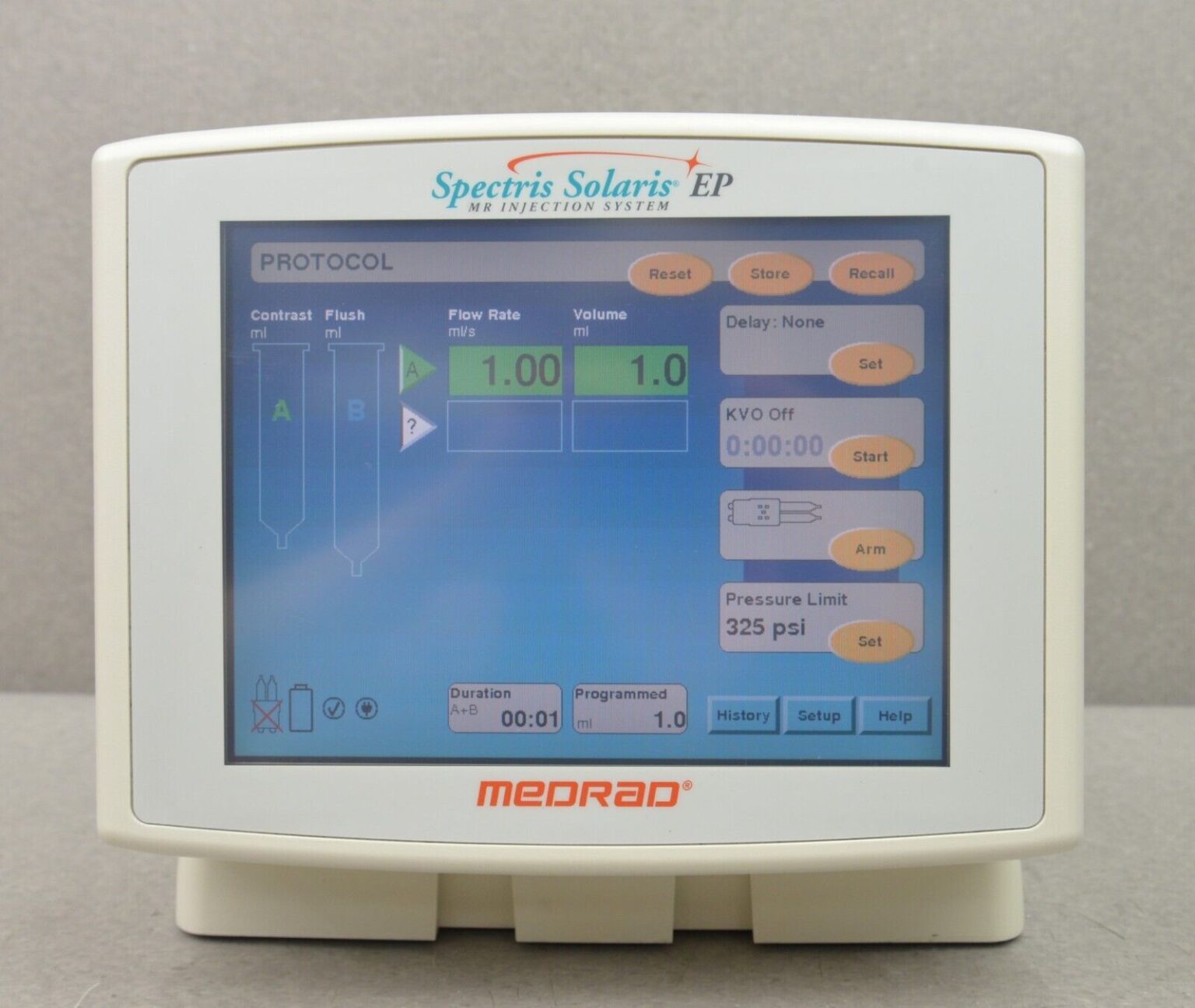 Medrad Spectris Solaris EP MR Injection System Monitor Display – Rhino ...