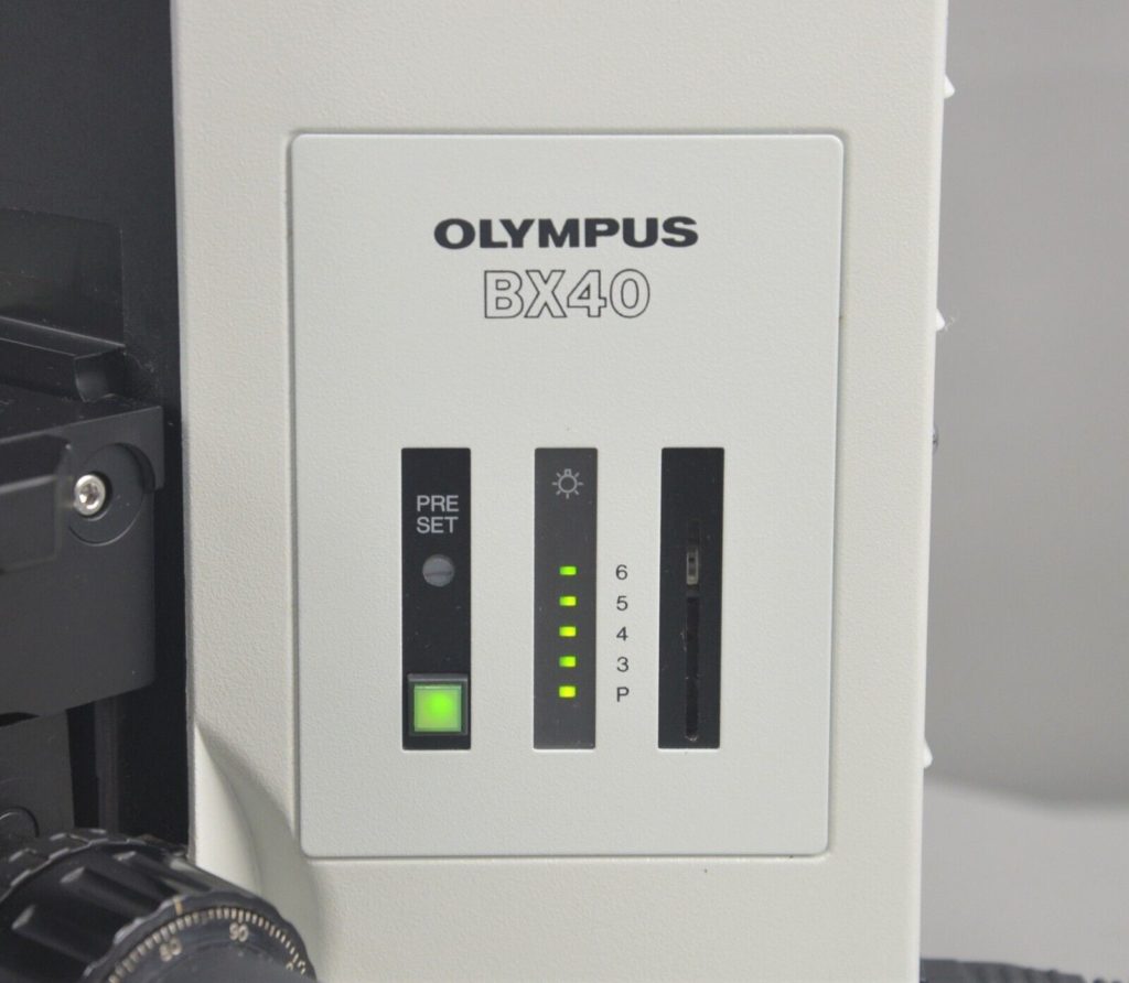 Olympus BX40 Dual Viewing Face-To-Face Teaching Microscope BX40F4 w ...