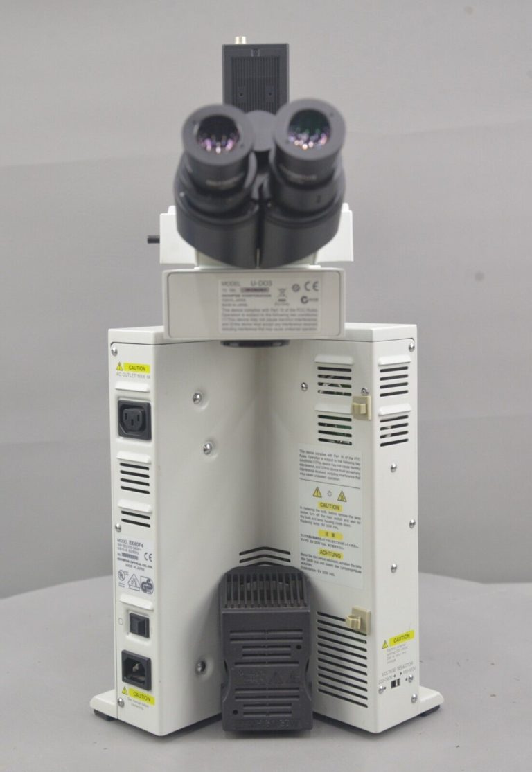 Olympus BX40 Dual Viewing Face-To-Face Teaching Microscope BX40F4 w ...