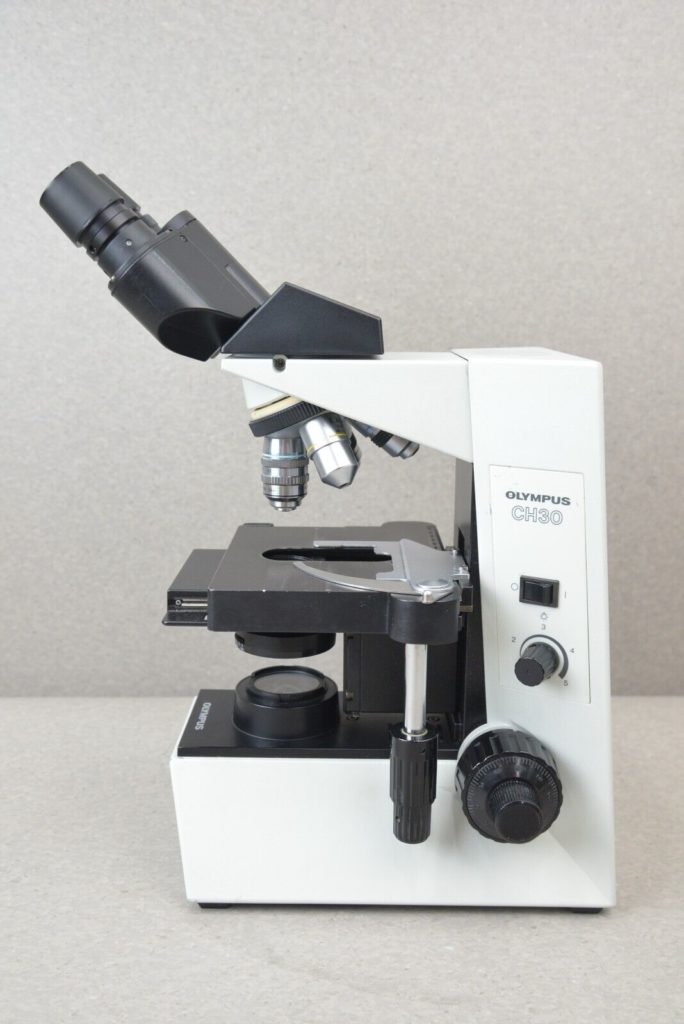Olympus CH-30 CH30RF100 Microscope W/ EA10, DPlan40, Plan50, A100 – Rhino Trade LLC