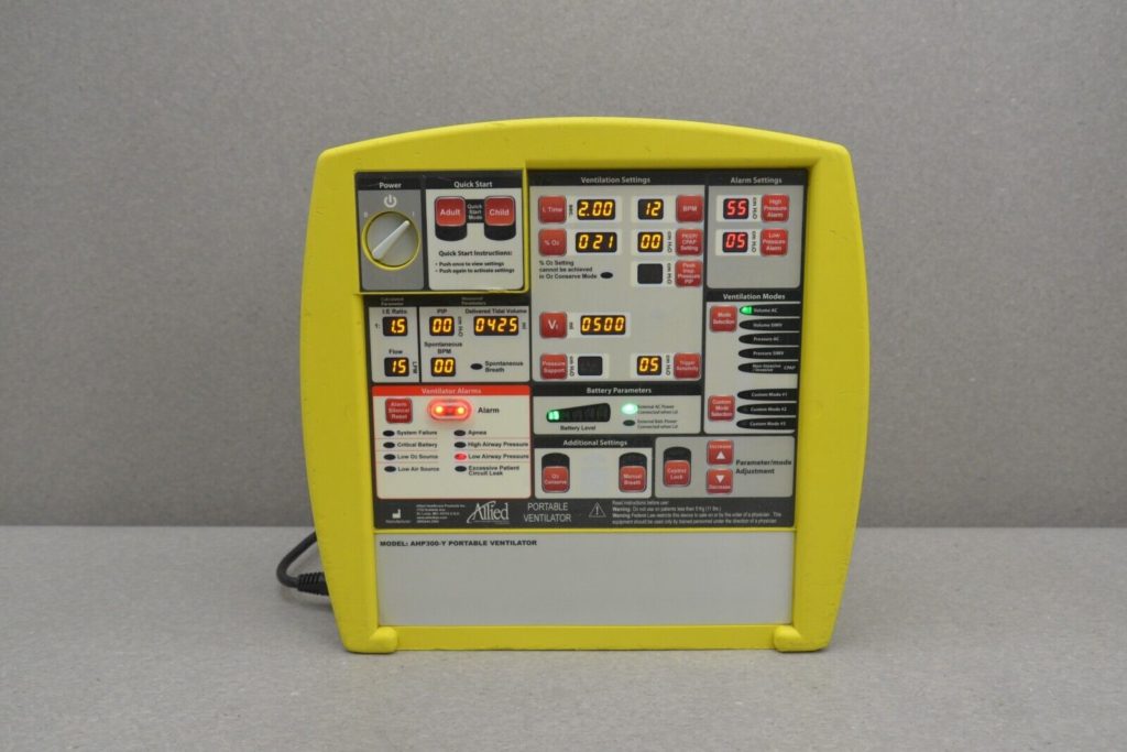 Allied Healthcare AHP300-Y Portable Ventilator – Rhino Trade LLC