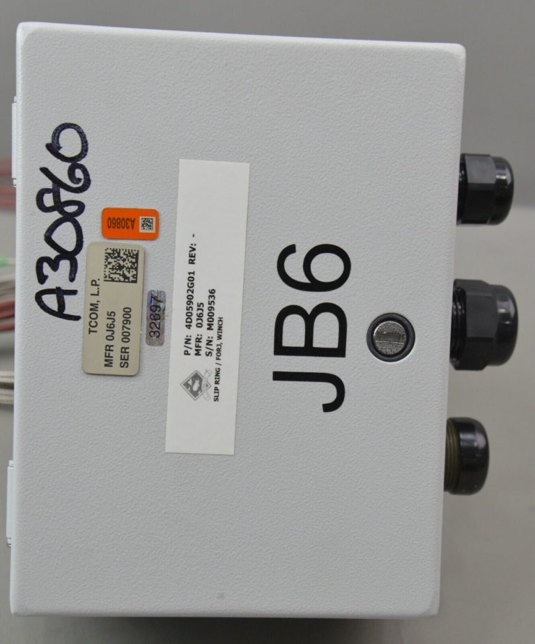 Princetel 0J6J5 4D05902G01 Electrical Slip Ring Assy. Fiber Optic ...