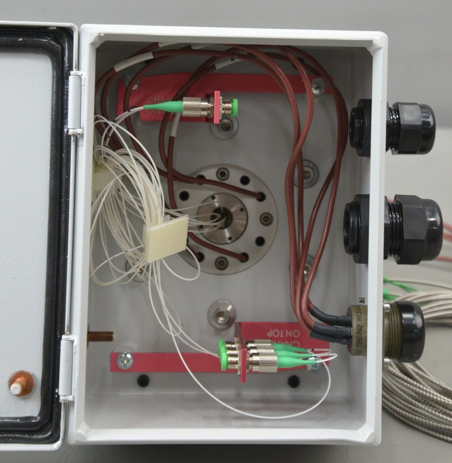 Princetel 0J6J5 4D05902G01 Electrical Slip Ring Assy. Fiber Optic ...