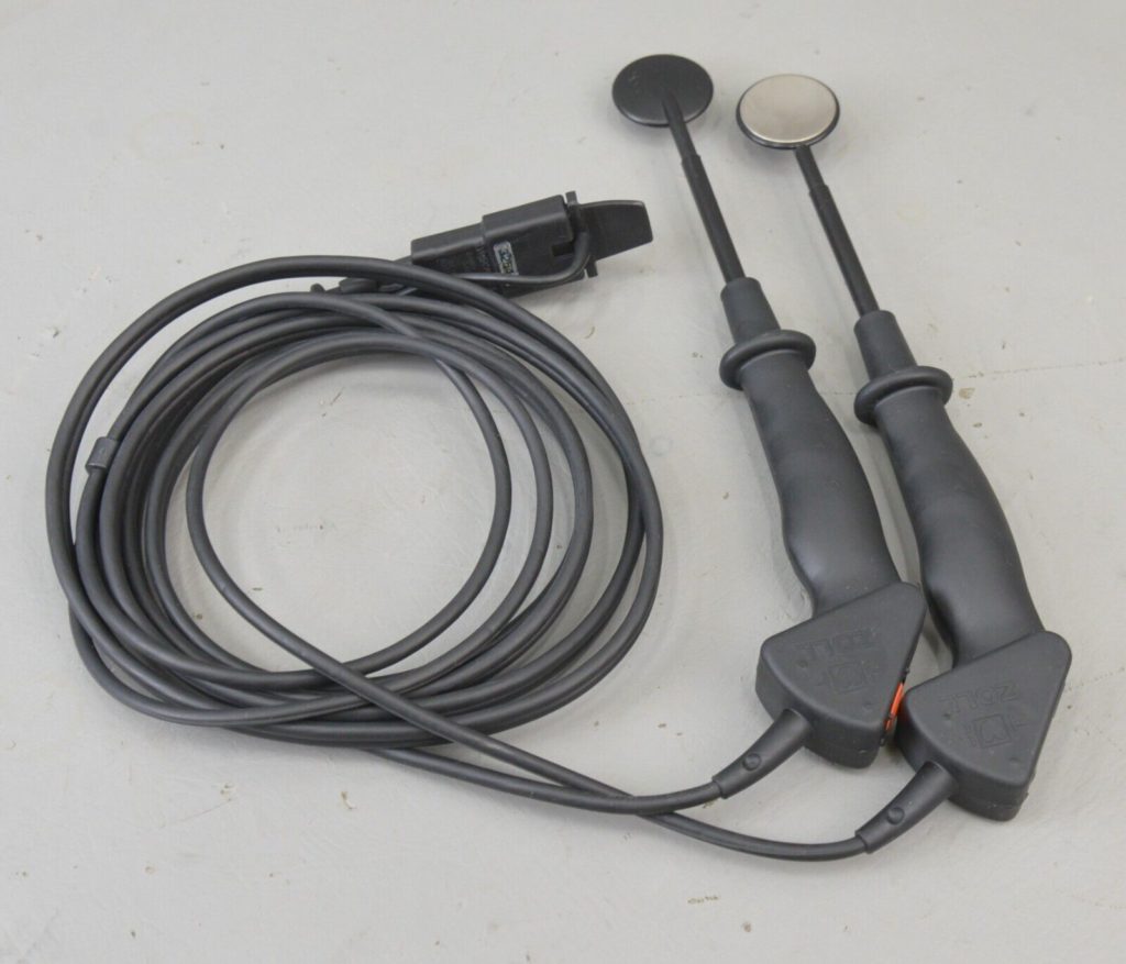 Zoll Autoclavable Internal Handles Paddles Pediatric 8011-0139-02 ...