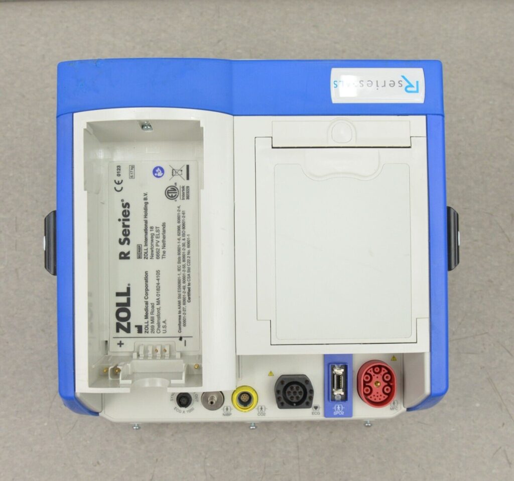 Zoll R Series ALS Defibrillator Monitor W/ CO2, 3-Lead ECG, NiBP, Printer & Pacer – Rhino Trade LLC