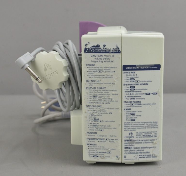 Abbott Hospira Plum A+ Volumetric Infusion Pump – Rhino Trade LLC