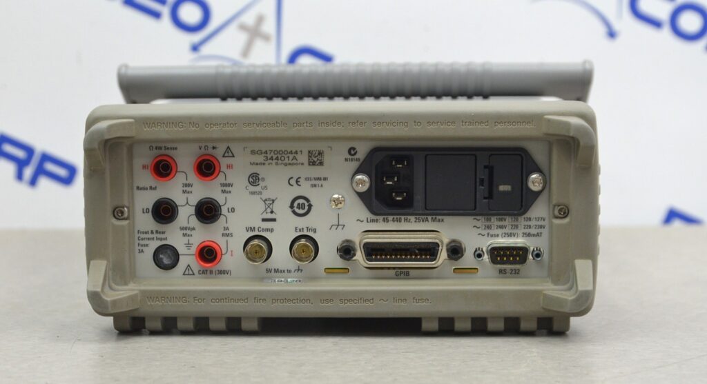 Agilent 34401A 6 1/2 Digit Benchtop Digital Multimeter – Rhino Trade LLC