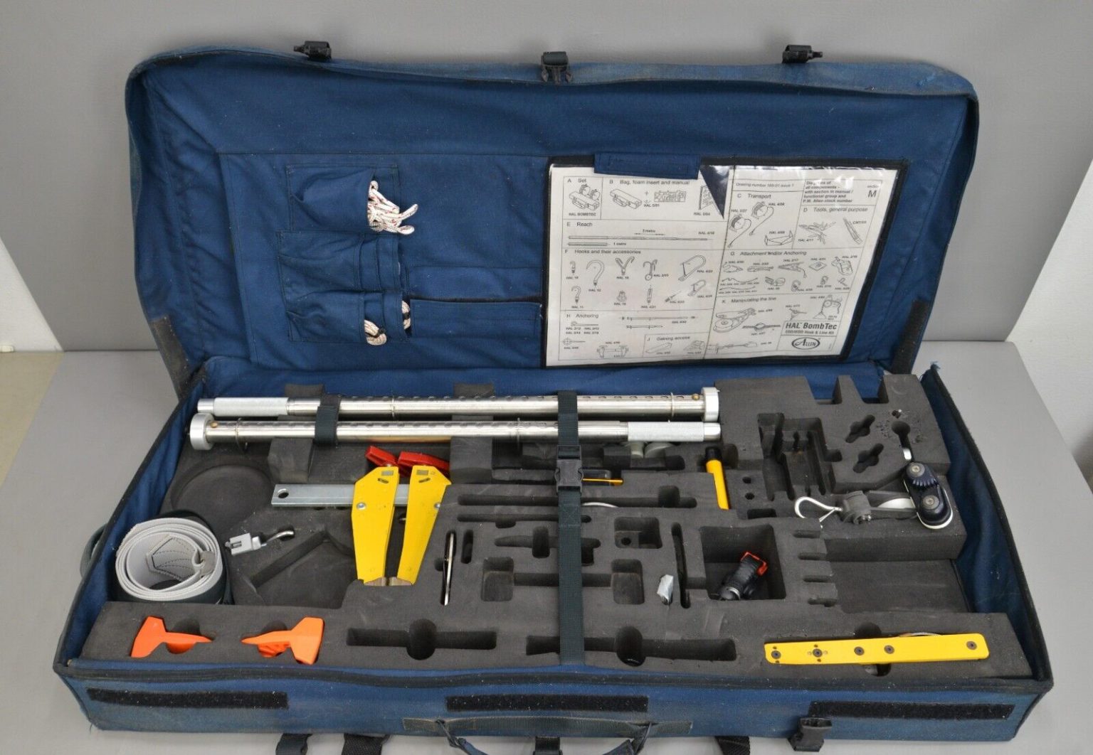 Allen Vanguard HAL BT1/00 HAL BombTec EOD IEDD Hook & Line Kit – Rhino ...