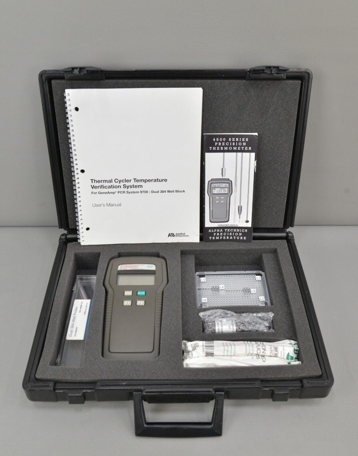 Alpha Technics E utechnics 4500 Series Precision Thermometer w ...