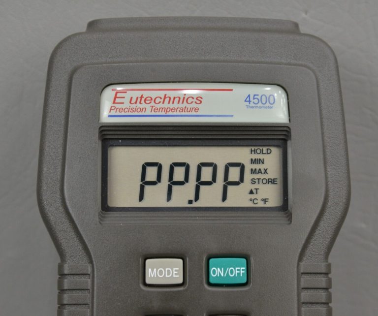 Alpha Technics E utechnics 4500 Series Precision Thermometer w ...