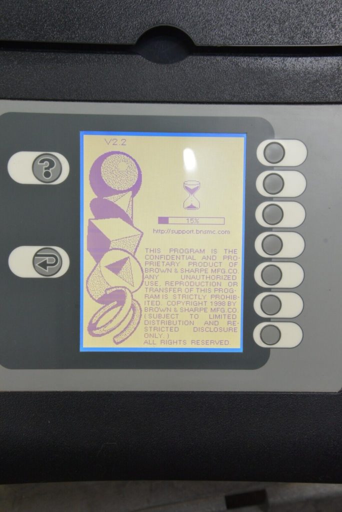 Brown & Sharpe Mfg. Co Reflex 3-4-3 Coordinate Measuring Machine CMM ...