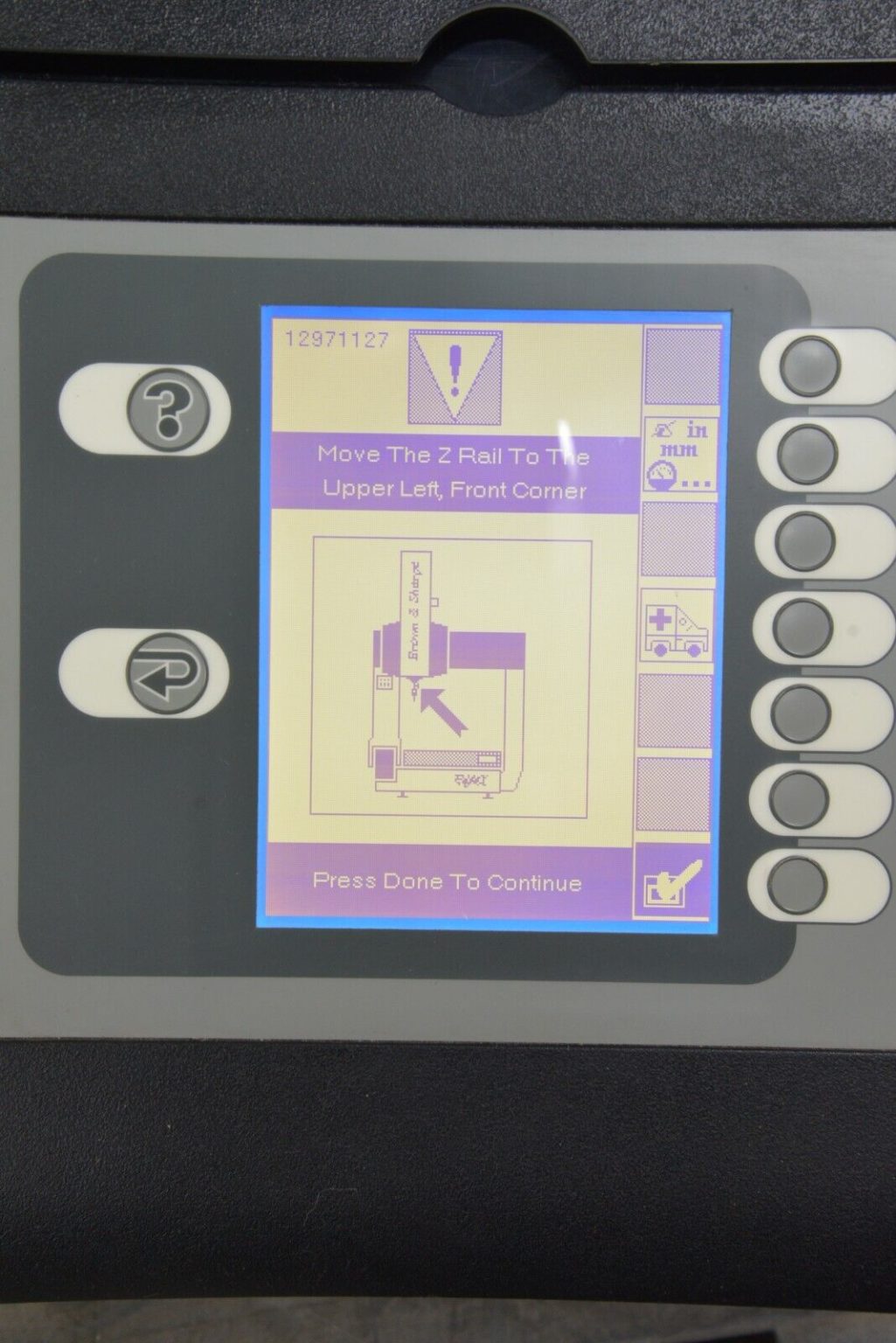 Brown & Sharpe Mfg. Co Reflex 3-4-3 Coordinate Measuring Machine CMM ...