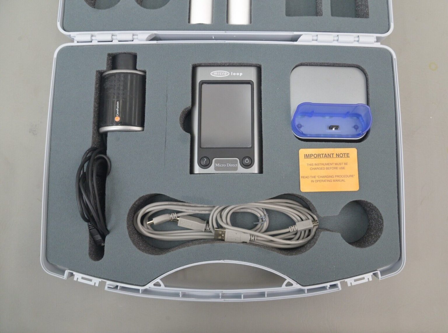 CareFusion Micro Loop Spirometer with Hard Case and Accessories – Rhino ...
