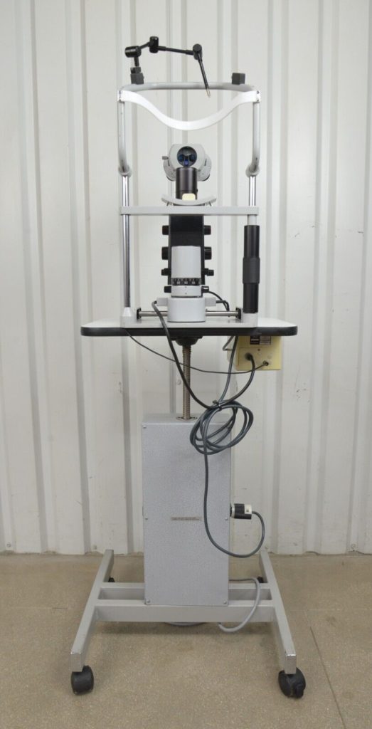 Carl Zeiss 30 SL-M Slit Lamp W/ f125 Head and Eutec Ltd EUEH27/36 Power ...