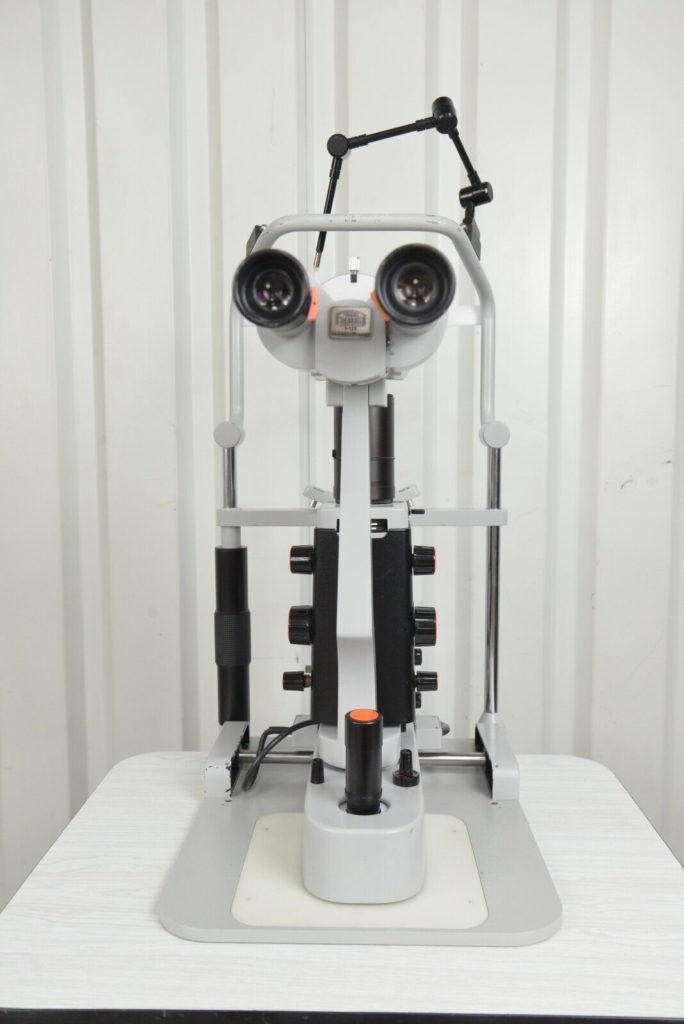 Carl Zeiss 30 SL-M Slit Lamp W/ f125 Head and Eutec Ltd EUEH27/36 Power ...