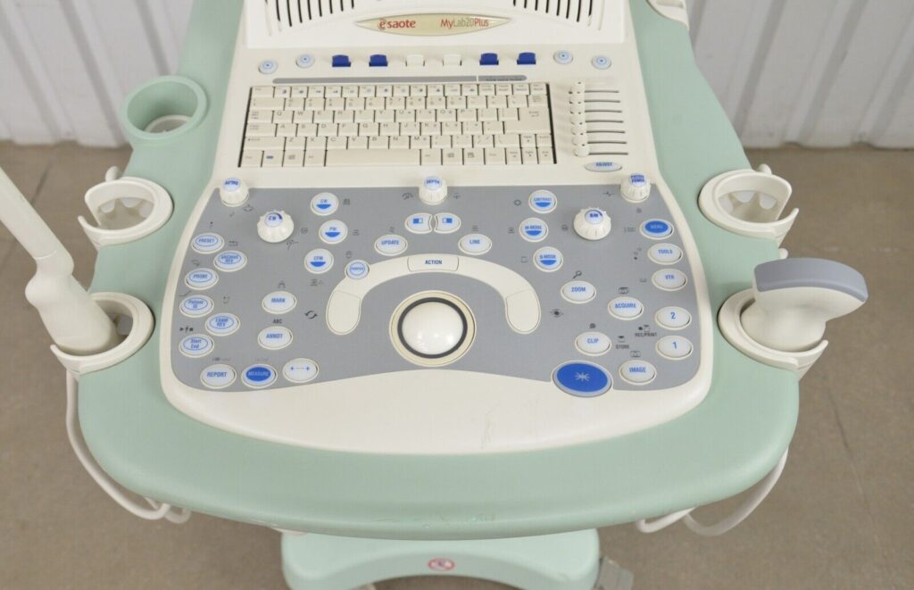 Esaote MyLab 20 Plus Ultrasound System W/ CA541 Curved Array & EC1123 ...