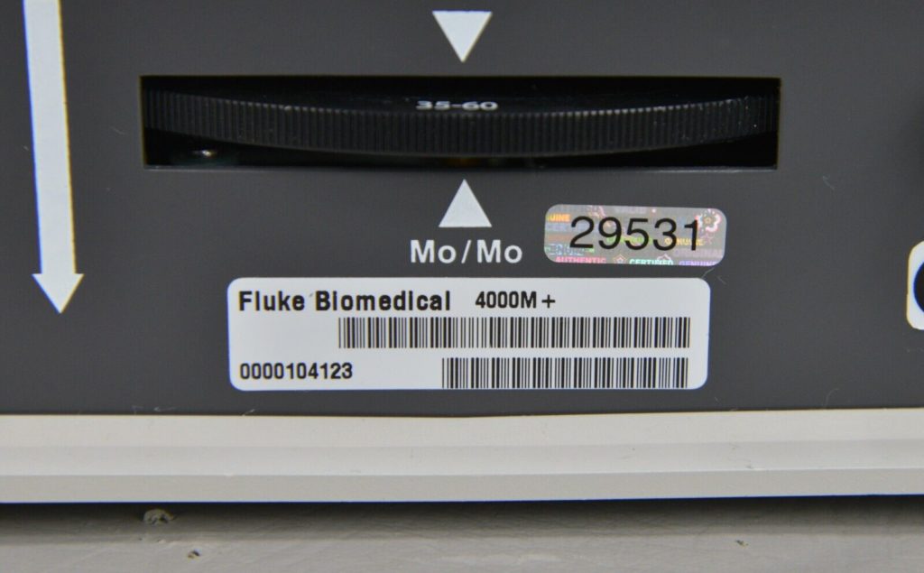 Fluke Biomedical 4000M+ Victoreen NonInvasive X-Ray Test Device – Rhino ...