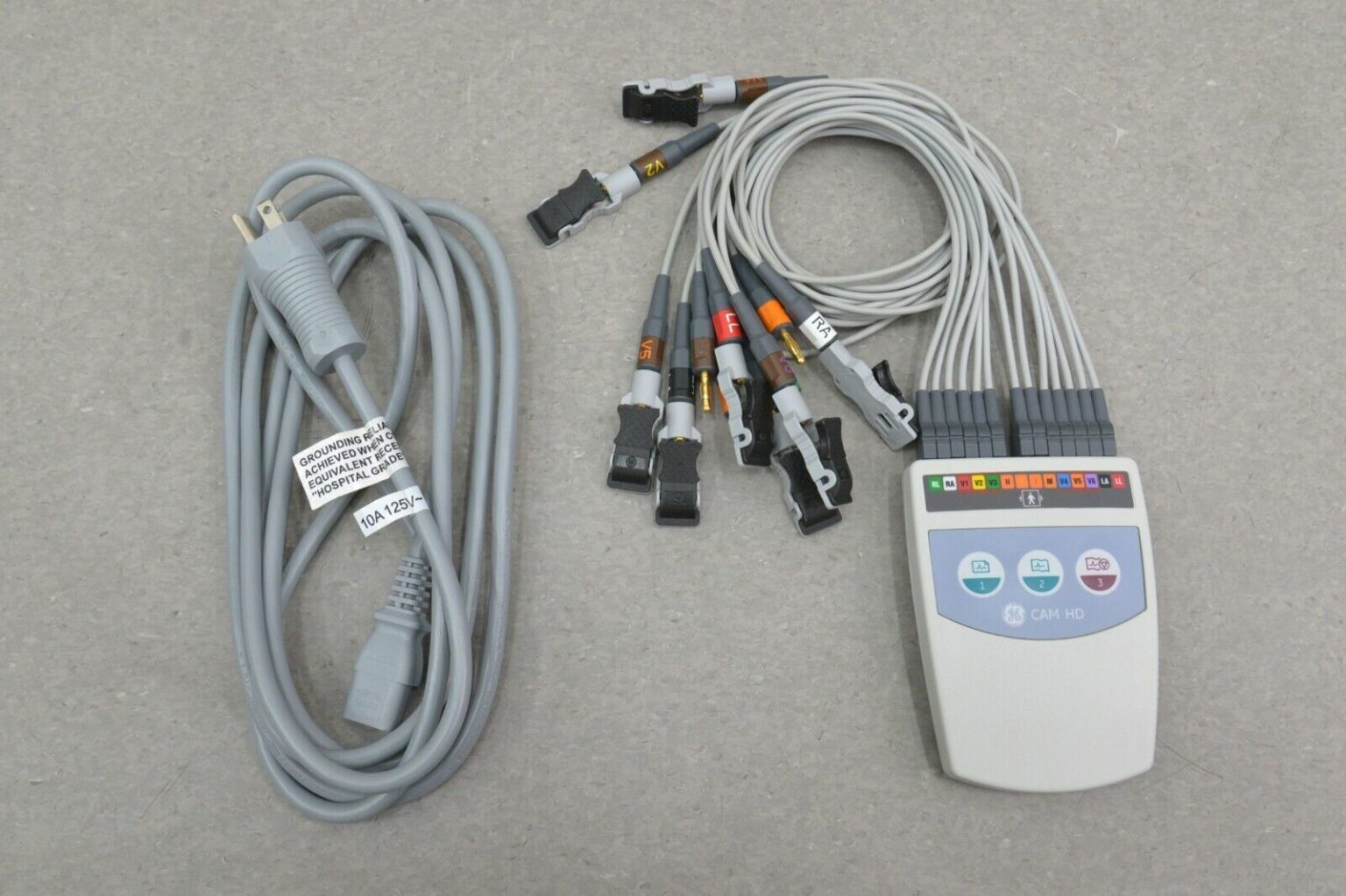 GE MAC 5500 HD Resting ECG Analysis System w/ CAM-14 Acquisition Module ...