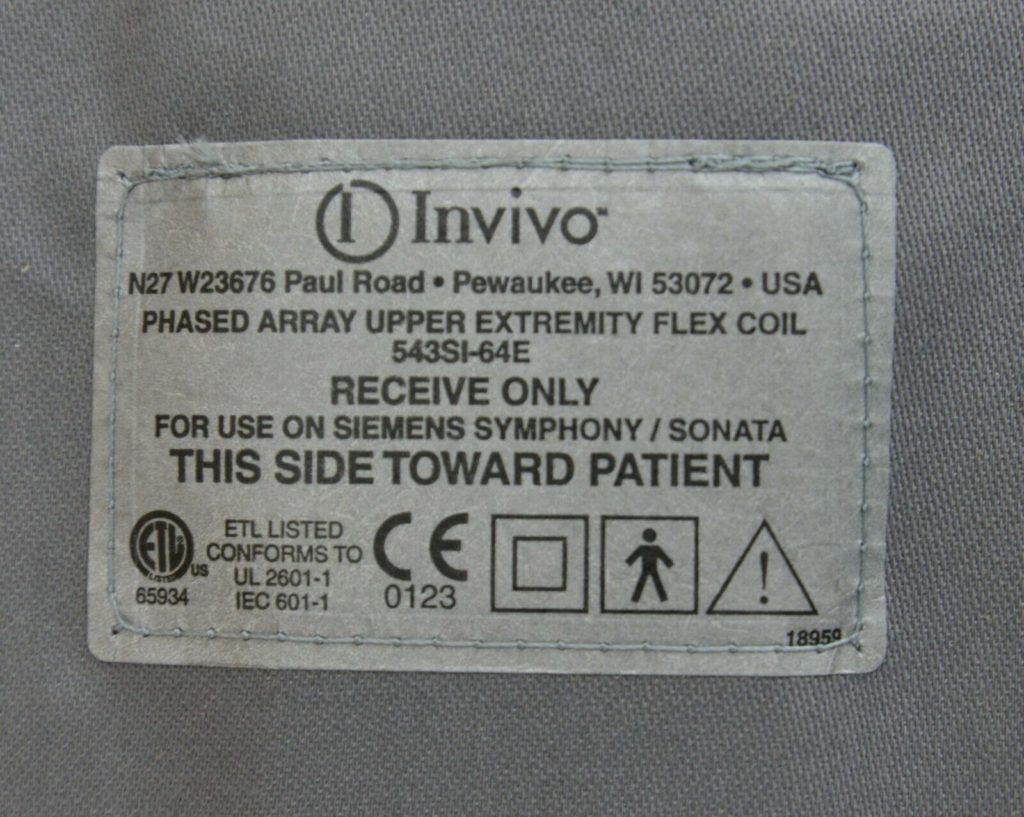 Invivo ICG 543SI-64E & 544SI-64E Phased Array Upper & Lower Extremity ...