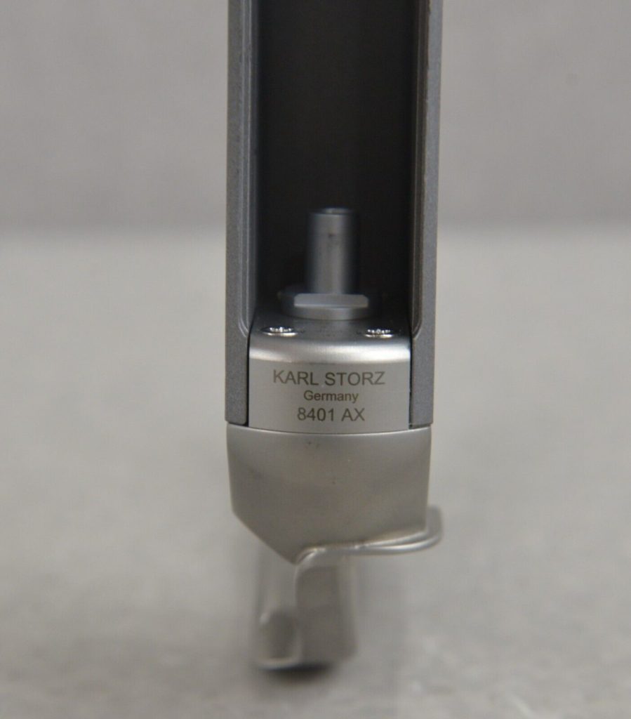 Karl Storz 8401AX Laryngoscope Endoscope Blade w/ C-MAC PM 8401XD ...