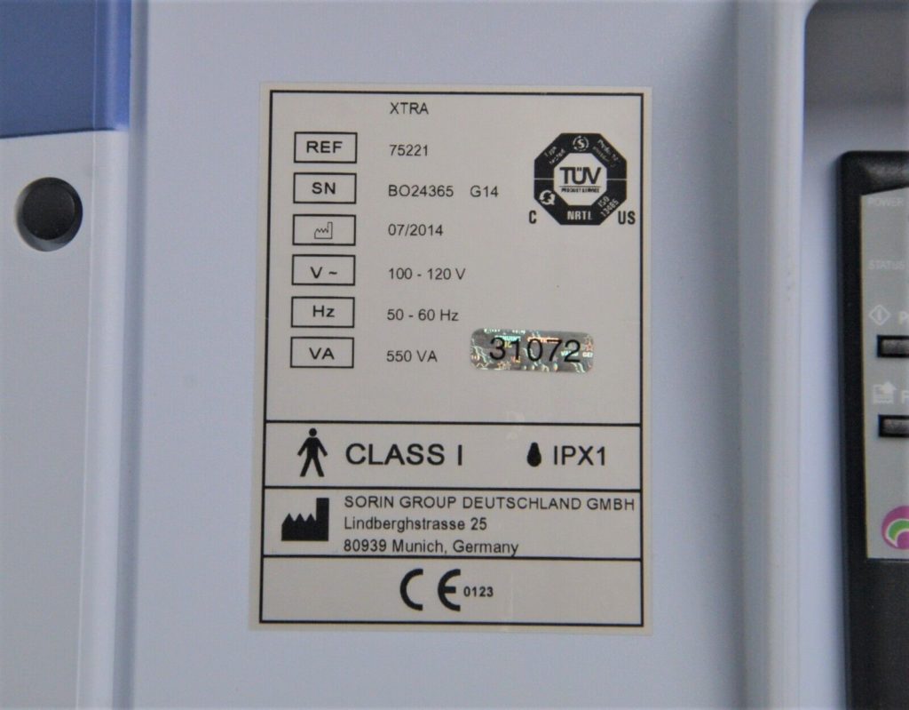 LivaNova Sorin Xtra ATS Autotransfusion System 75221 w/ XVac Modular ...