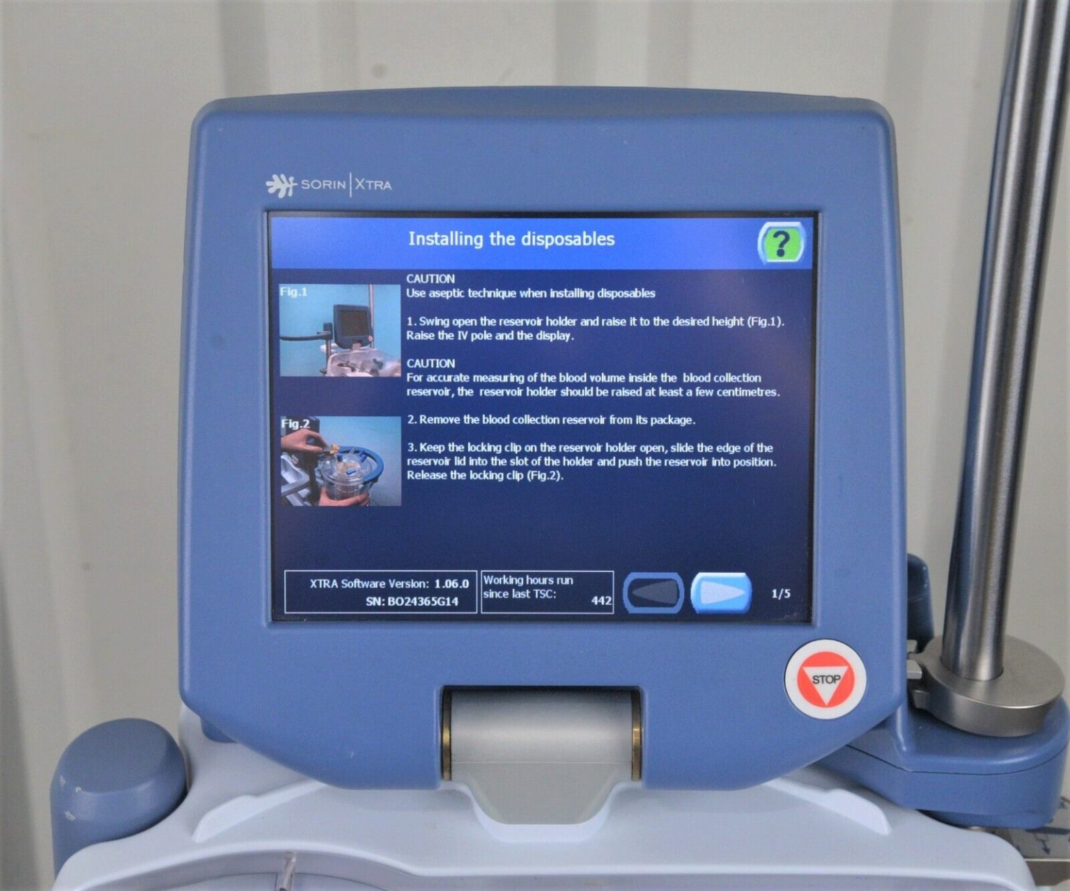 LivaNova Sorin Xtra ATS Autotransfusion System 75221 w/ XVac Modular ...