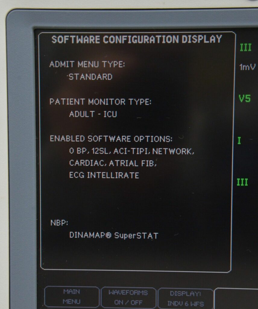 Lot of 5 GE Dash 4000 ECG, SpO2, NBP, Temp, and Printer – Rhino Trade LLC