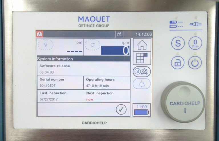 Maquet Getinge CardioHelp Cardiopulmonary Support System 70104.8012 W ...